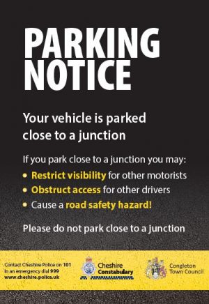 Poster aims to drive home parking message | Congleton Chronicle Series