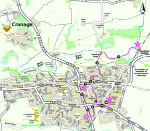 Partnership produces map for visiting Harries | Congleton Chronicle Series