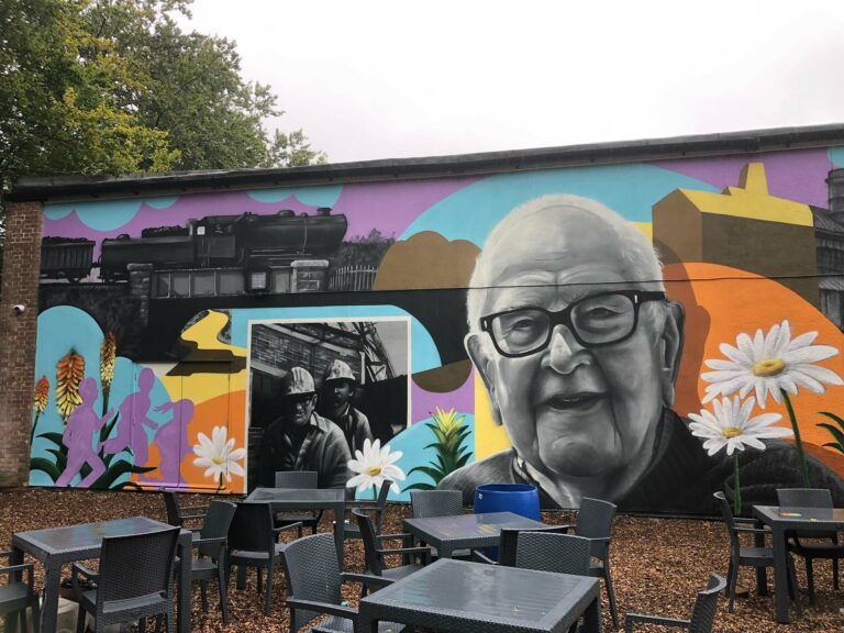 ‘Phoenix out of flames’ as Zone mural unveiled | Congleton Chronicle Series
